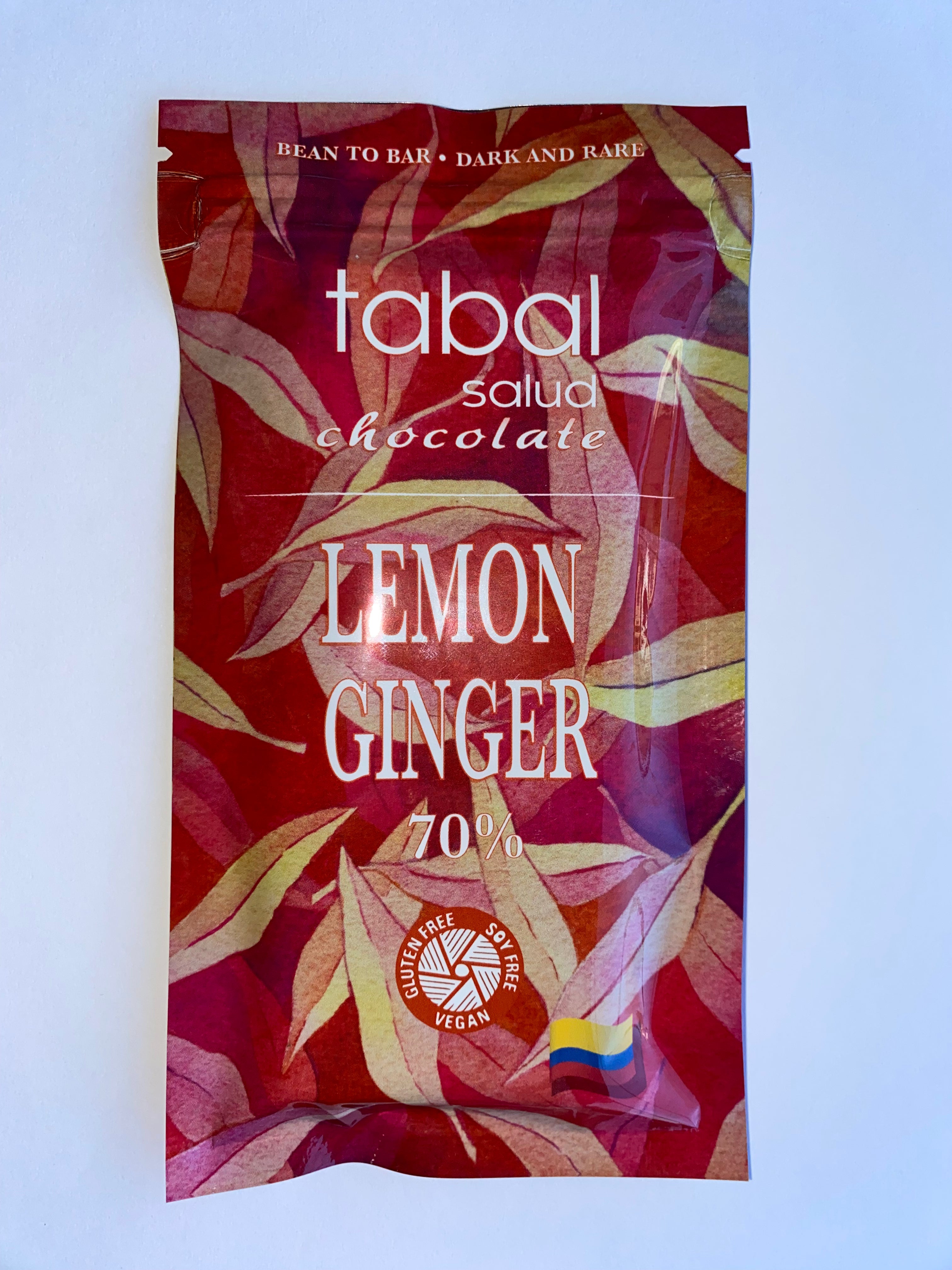 Lemon Ginger – Tabal Chocolate & Cacao Products With Intention