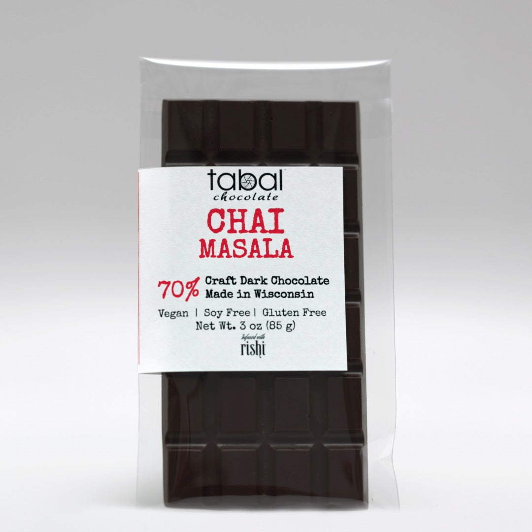CHAI MASALA 70% – Tabal Chocolate & Cacao Products With Intention