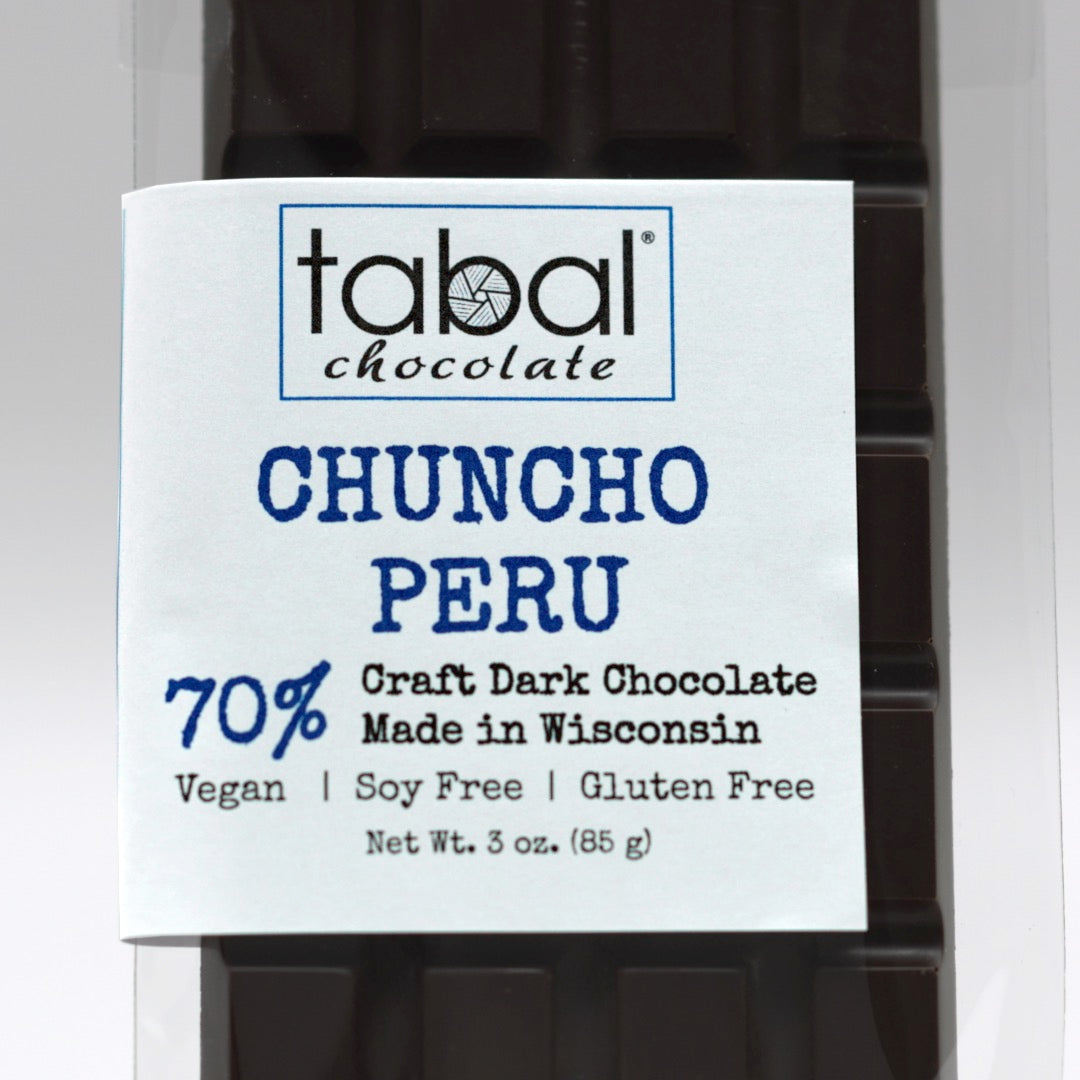 CHUNCHO, PERU 70% – Tabal Chocolate & Cacao Products With Intention